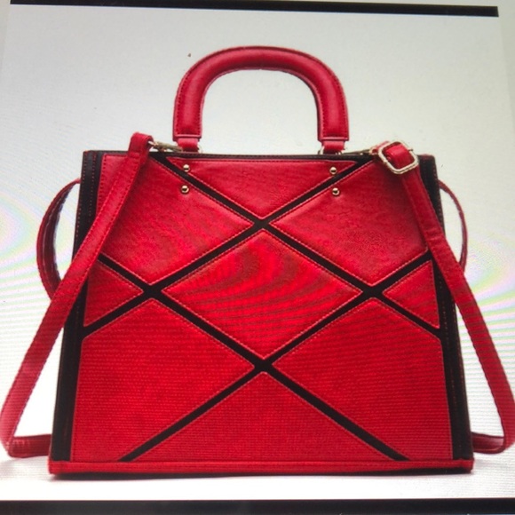 Pink Haley | Bags | Sale Pink Haley Trendy Patchwork Satchel | Poshmark